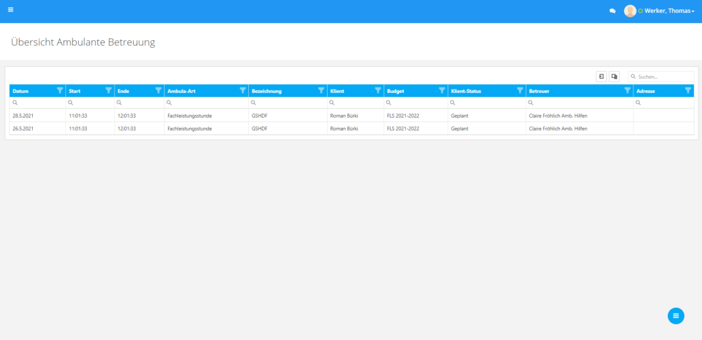 proCARE • progressus